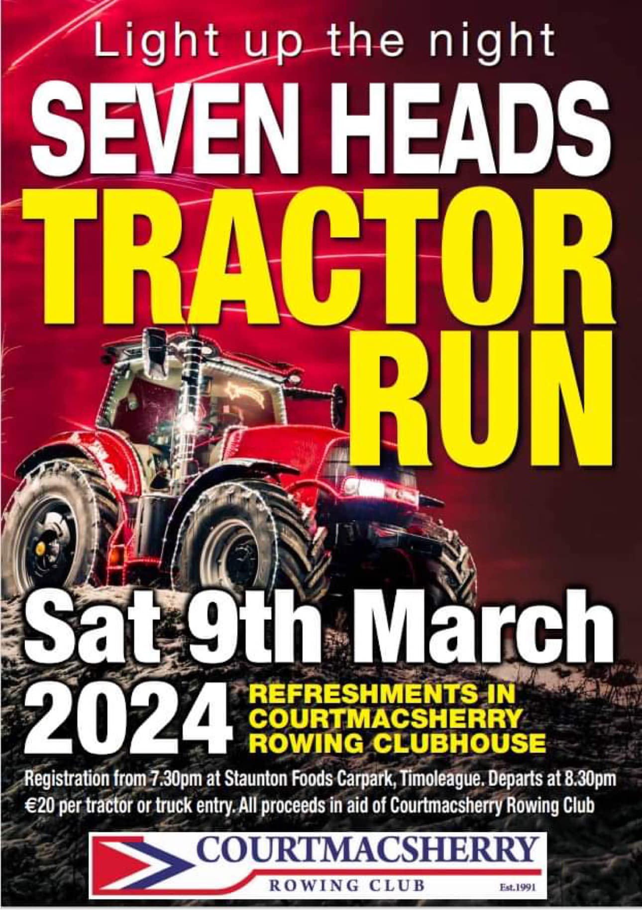 Seven Heads Tractor Run - Courtmacsherry